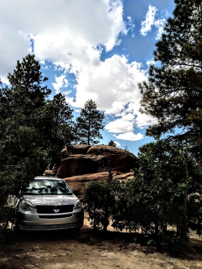 Free Camping in the Carson National Forest Near Tres Piedras, New ...